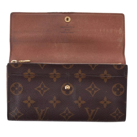 Louis Vuitton | Bags | Louis Vuitton Monogram Sarah Long Wallet | Poshmark